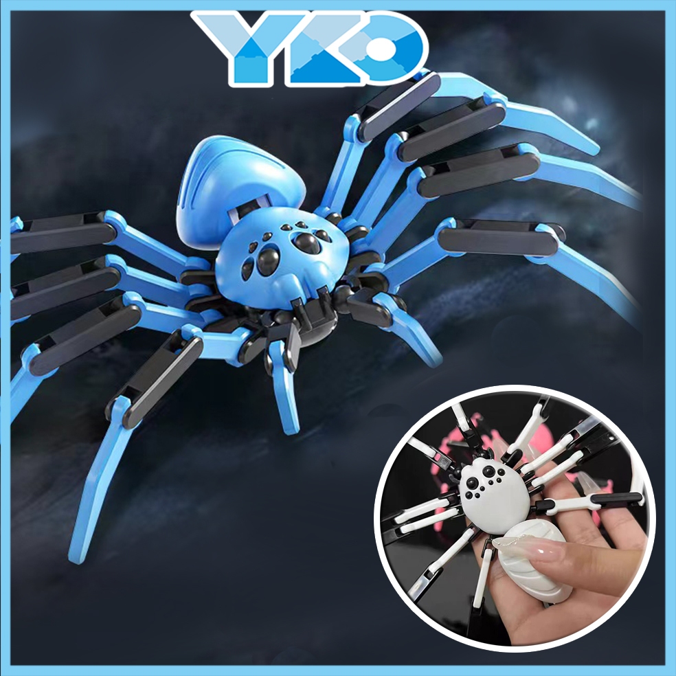 Jual YKO Articulated Action Laba-laba Mainan Spider 3D Printed Multi ...
