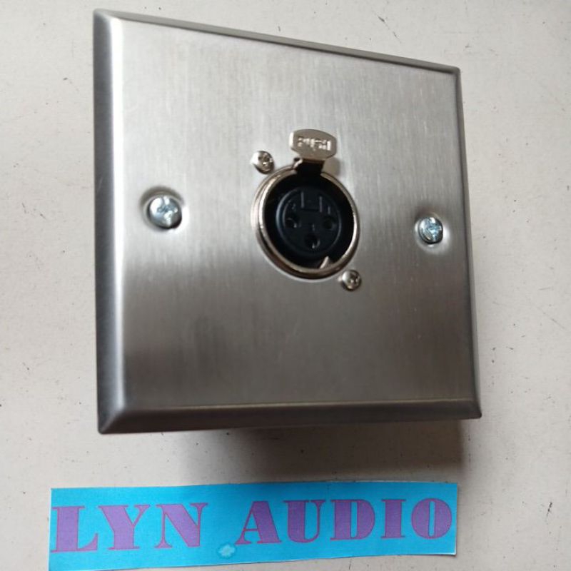 Jual PANEL MIC 1 CHANNEL BAHAN ANTI KARAT PLAT MIC 1 LOBANG KOMPLITE ...