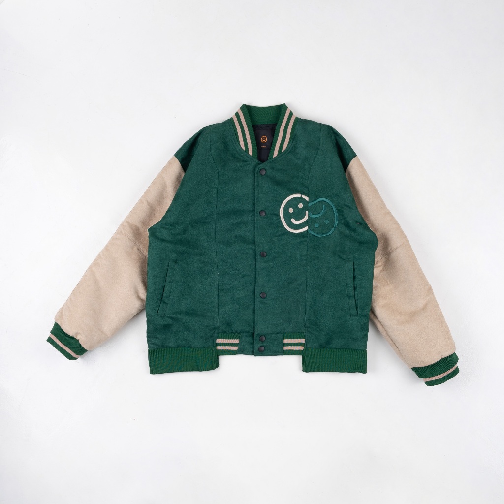 Jual FAITH FADE Academia - Signature Varsity Jacket (Army) | Shopee ...