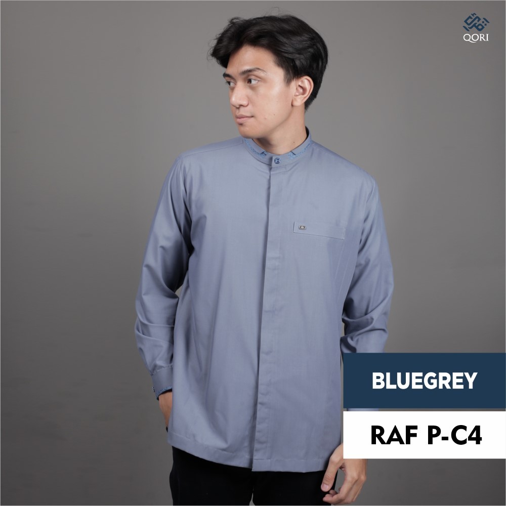 Jual Qori Apparel Baju Koko Casual Rafi bin Khadij (Lengan Panjang) RAF ...