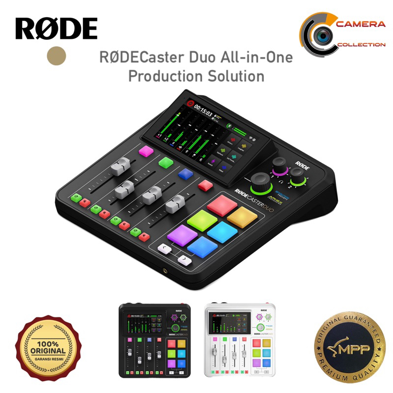 Jual RODE RODECaster Duo All-in-One Production Solution for Podcasting ...