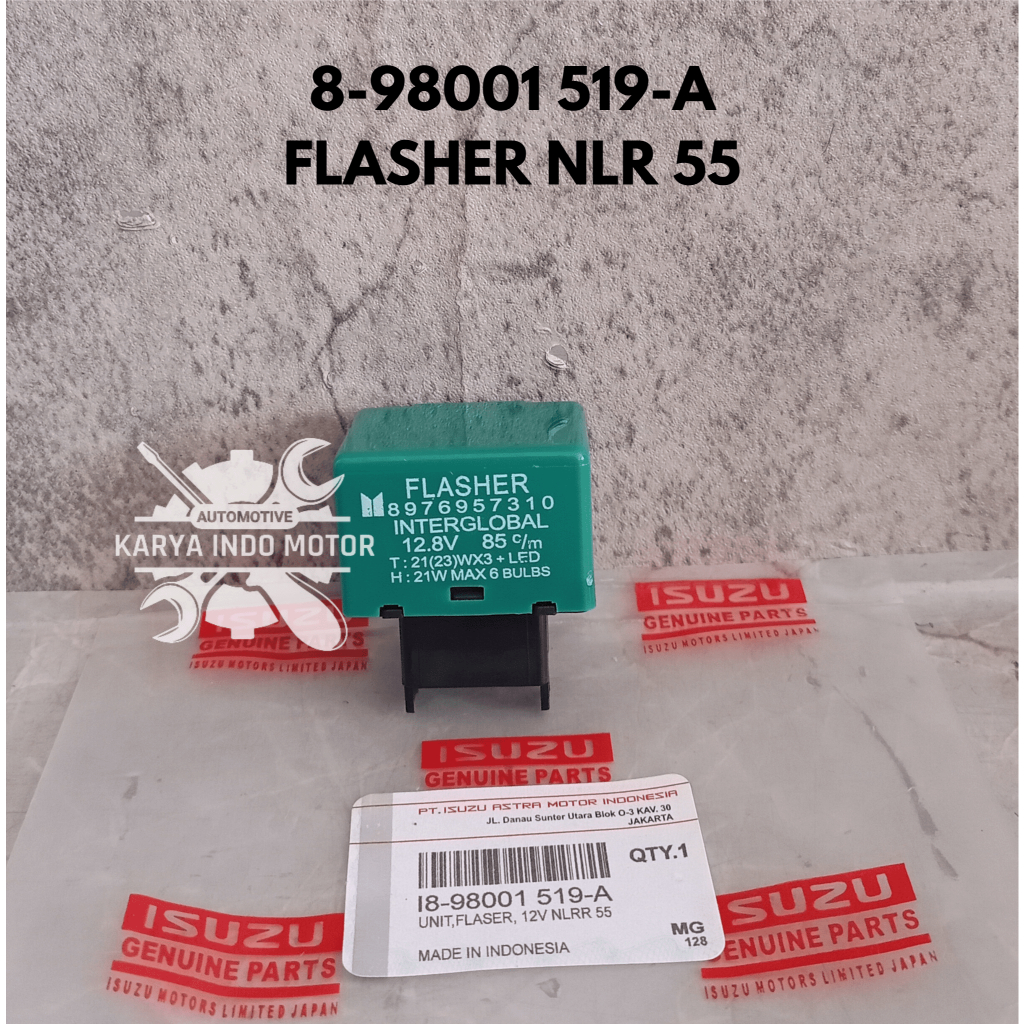 Jual FLASHER SEN FLASER FLASSER SEIN 12 V 12V ISUZU ELF NLR 55 NLR55 ...