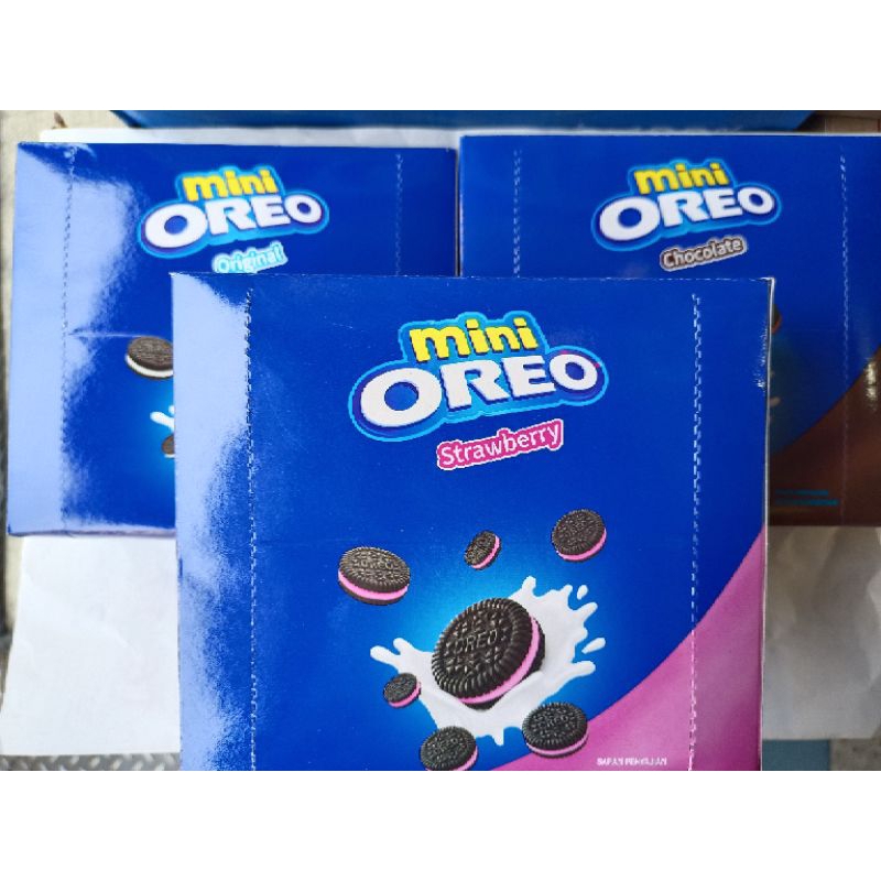 Jual Biskuit Mini Oreo 10 Sachet @ 20,4g | Shopee Indonesia