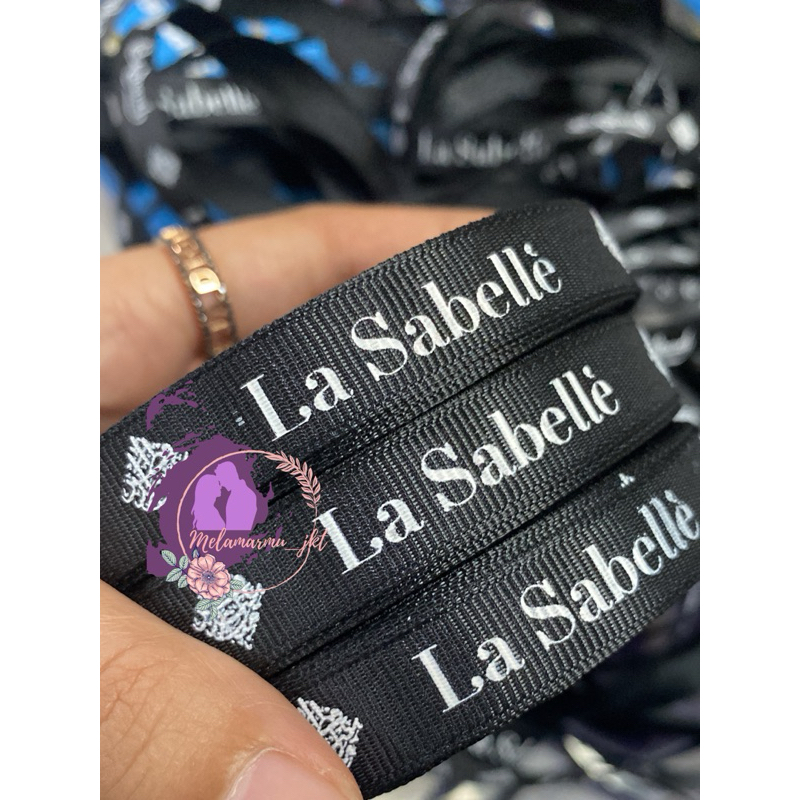 Jual LABEL SATIN / GROSSGRAIN / LABEL PITA CUSTOM (1-2 HARI JADI ...