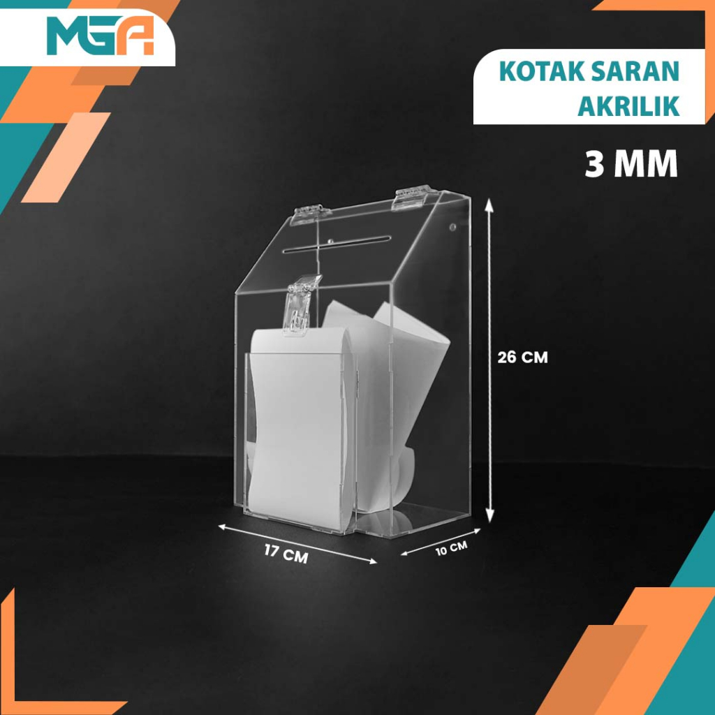Jual ACRYLIC / AKRILIK / KOTAK SARAN BOX AMAL | Shopee Indonesia