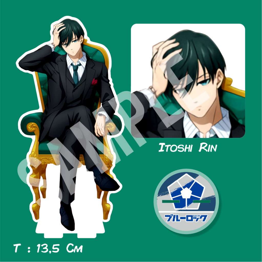 Jual Blue Lock Casual Pack C standee akrilik | seishiro nagi meguru ...