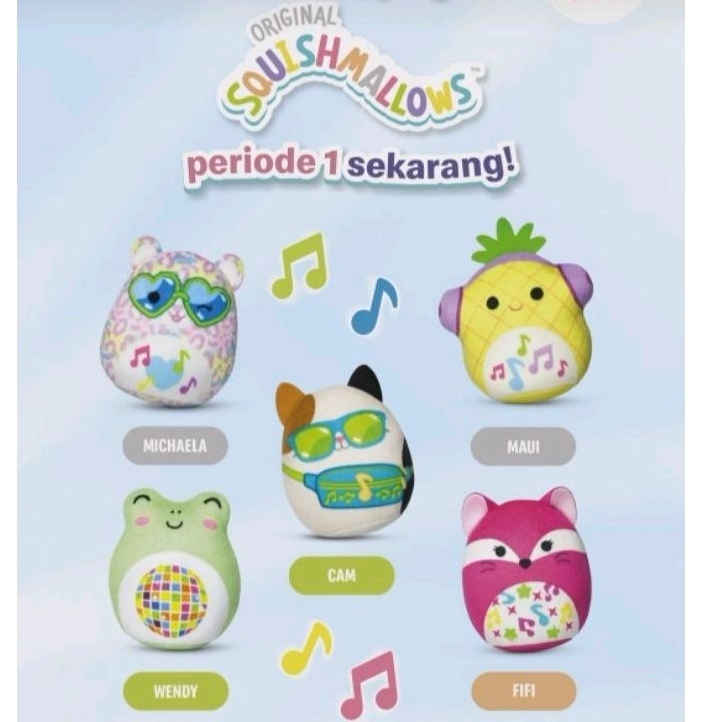 Jual Happy Meal Squish Mallows Baru | Shopee Indonesia