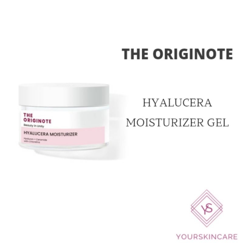 Jual The Originote Hyalucera Moisturizer Gel - 50ml | Shopee Indonesia