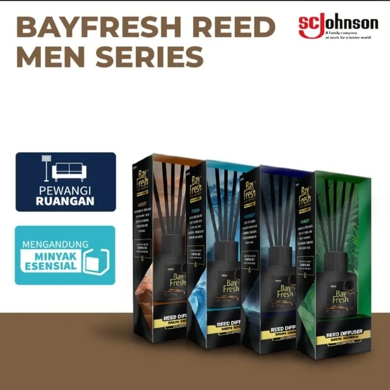Jual BAYFRESH - Reed Diffuser Men Series 30 ML | Shopee Indonesia