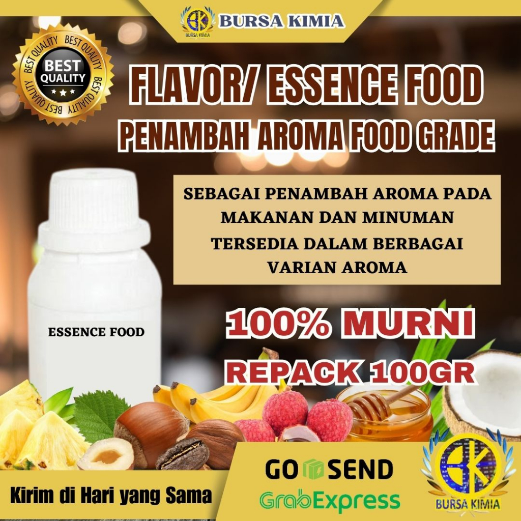 Jual Essence Food Grade 100gr Flavor Penambah Aroma pada Makanan ...