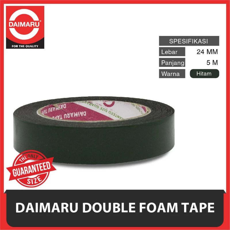 Jual Daimaru Double Foam Tape 24 mm x 5 meter | Shopee Indonesia