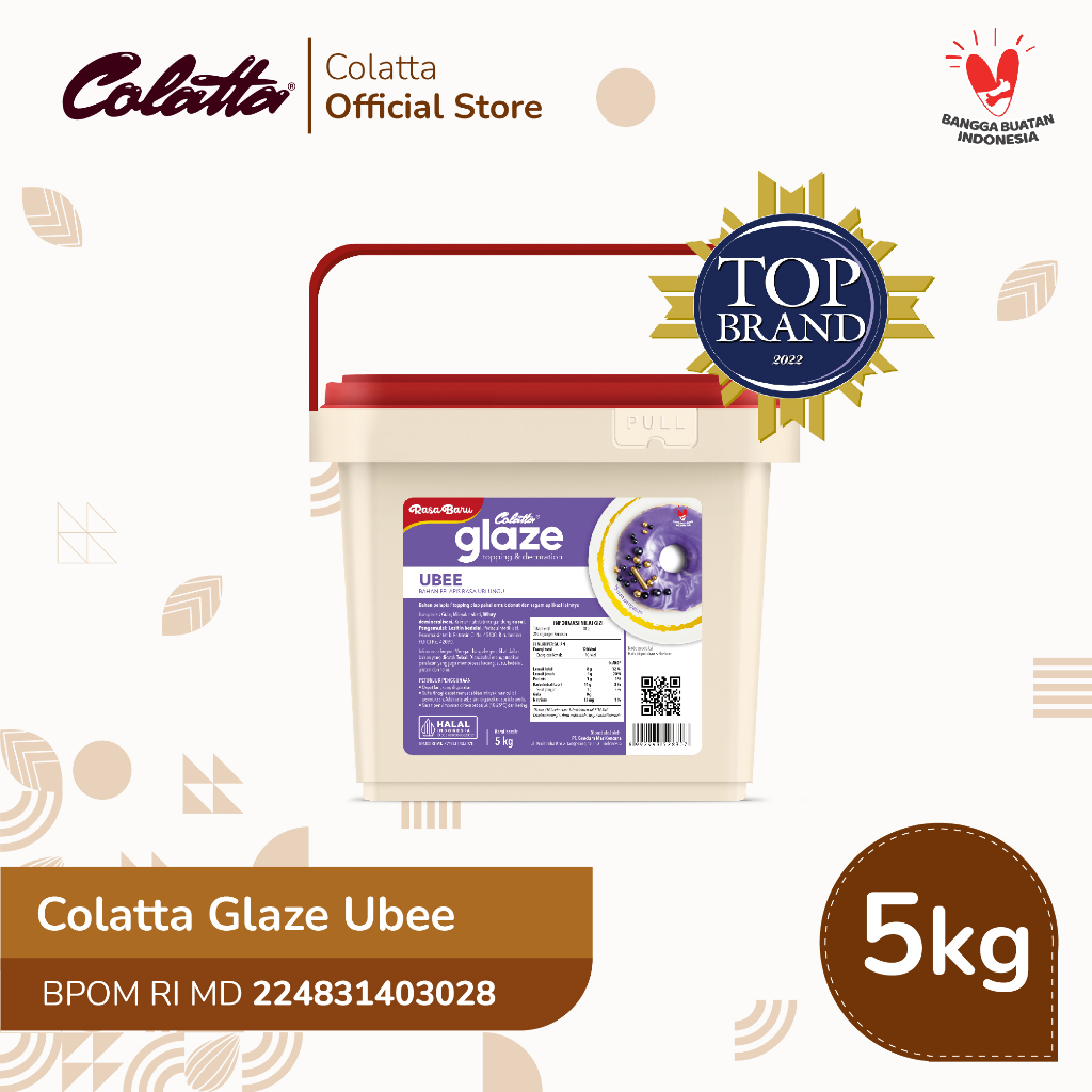 Jual Colatta Glaze Ubee - Bahan Pelapis Rasa Ubi 5Kg | Shopee Indonesia