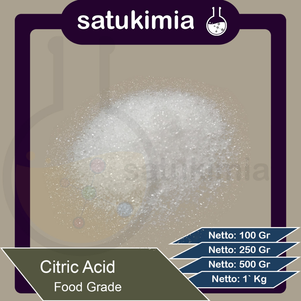 Jual Citric Acid / Asam Sitrat / Asam Sitrun - Food Grade - 1 KG ...