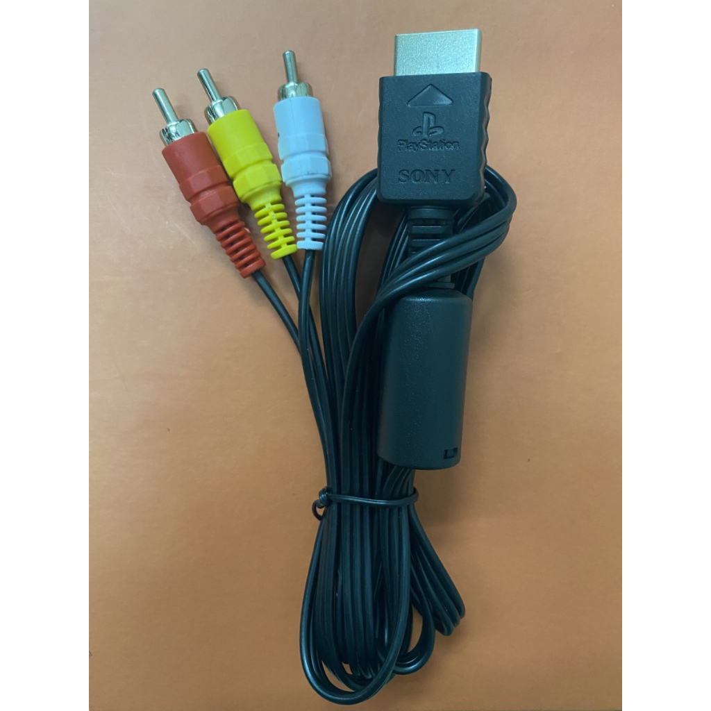 Jual kabel cable av RCA playstation ps2 ps3 ORIGINAL GRADE / GOOD ...