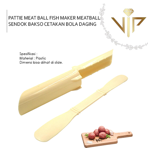 Jual VIP PATTIE MEAT BALL FISH MAKER MEATBALL SENDOK BAKSO CETAKAN BOLA ...