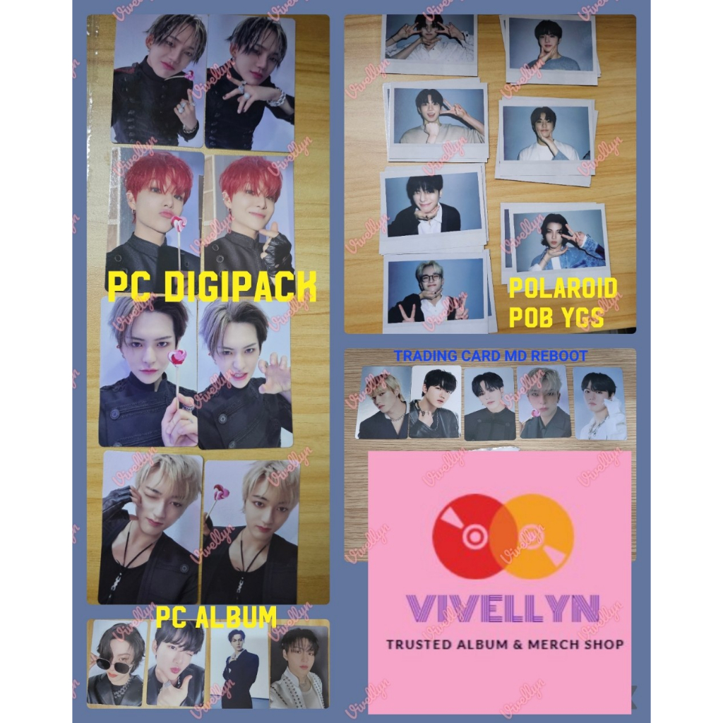 Jual (READY) PC Treasure REBOOT album / digipack/ Polaroid YGS Jeongwoo ...