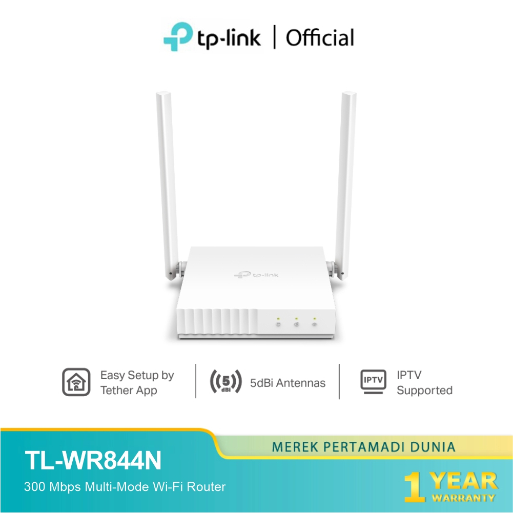 Jual Tp-link TL-WR844N 300 Mbps Multi-Mode Wi-Fi Router WR844N | Shopee ...