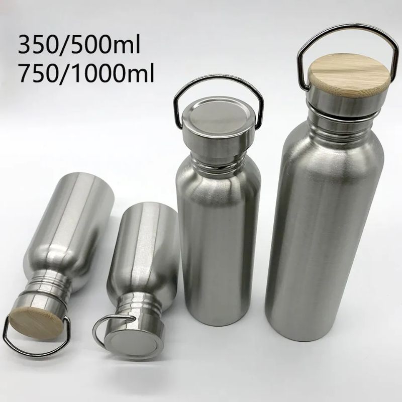 Jual Botol Air Baja Tahan Karat Portabel dengan Pegangan 1000Ml/500Ml ...