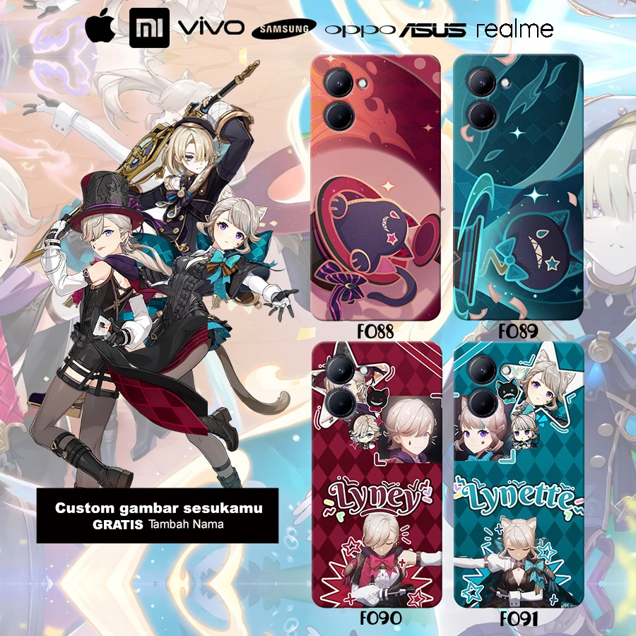 Jual Case casing lyney lynette freminet genshin ( semua tipe hp ) redmi ...