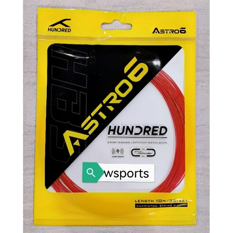 Jual Senar Badminton Hundred HNDRD ASTRO 6 Original | Shopee Indonesia