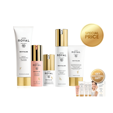 Jual PROMO SEPTEMBER SPECIAL PRICE JAFRA REVITALIZE SET SKINCARE ROYAL ...