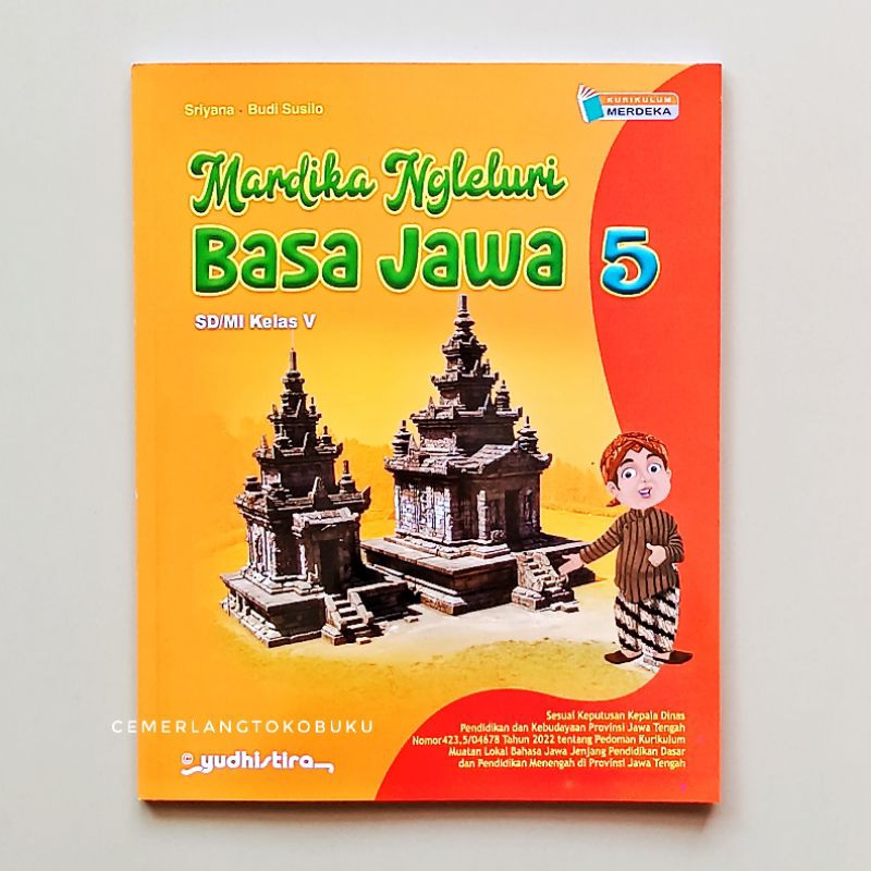Jual Buku Mardika Ngleluri Basa Jawa Kelas 5 SD Kurikulum Merdeka ...