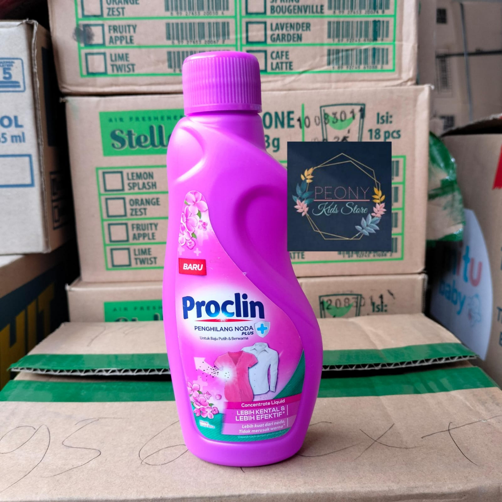 Jual PROCLIN PINK penghilang noda plus/sabun cuci baju anti noda refill ...