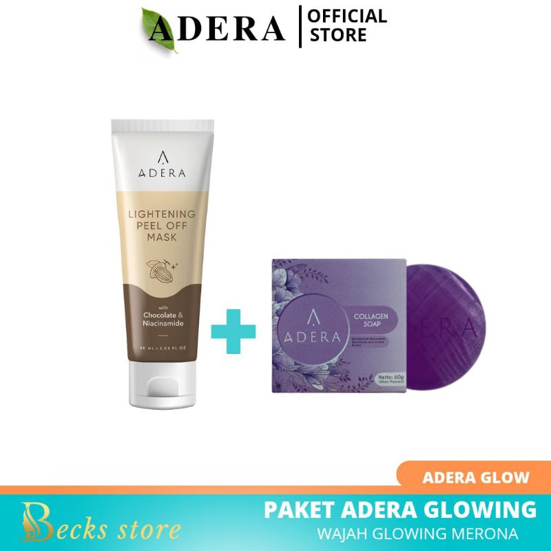 Jual PAKET HEMAT MASKER ADERA LIGHTENING PEEL OFF MASK ORIGINAL ...