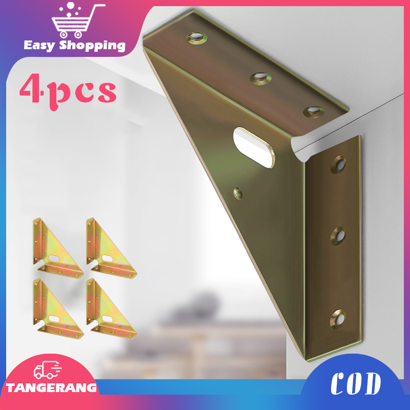Jual 4pcs Bracket Siku Sudut 86 x 86mm Bracket Siku Segitiga Corner ...