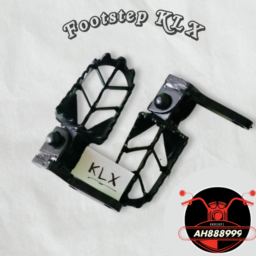 Jual FOOTSTEP / STEP DEPAN TRAIL LIPAT BESI LEBAR UNIVERSAL CRF KLX ...