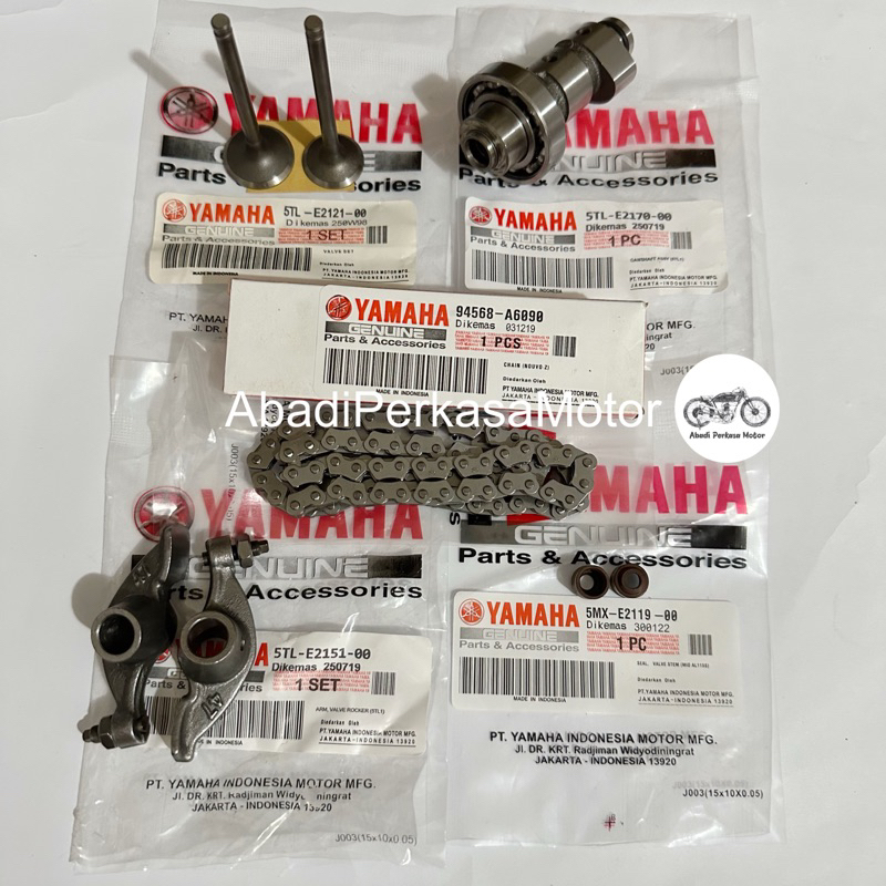 Jual Paket Super Komplit Noken As + Pelatuk Klep + Klep Set + Seal Klep ... Jual Paket Super Komplit Noken As + Pelatuk Klep + Klep Set + Seal Klep ...