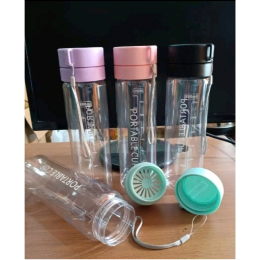 Jual Botol minum Portable Cup High Quality 600 ML 800 MLBening Doff BPA ...