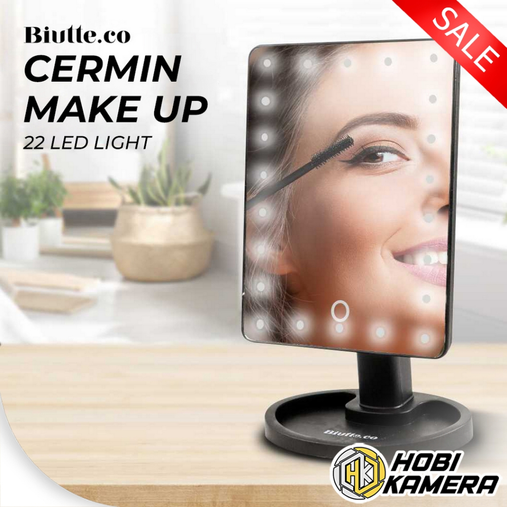 Jual Kaca Cermin Make Up dengan 22 Lampu LED | Shopee Indonesia
