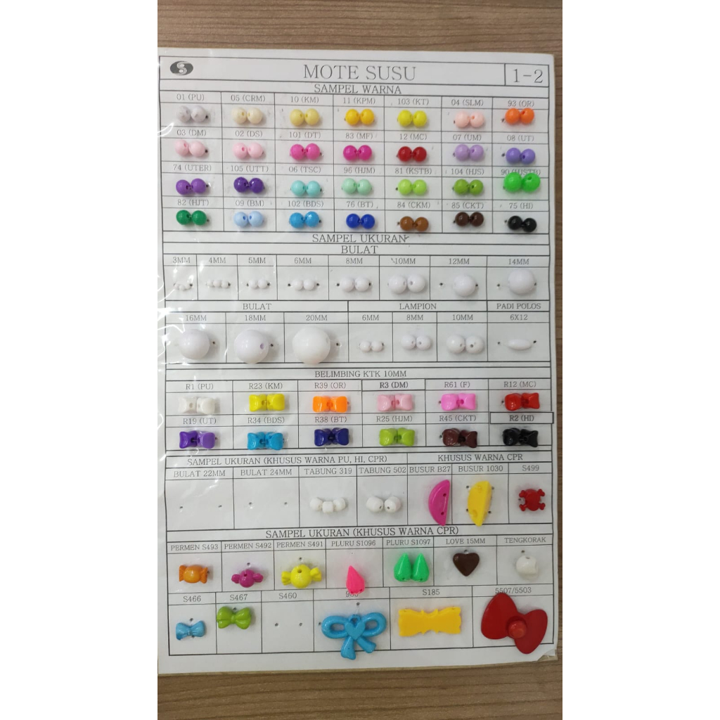 Jual (Part 2) Manik Susu / Mote Susu / Manik Susu Bentuk / Manik Bentuk ...