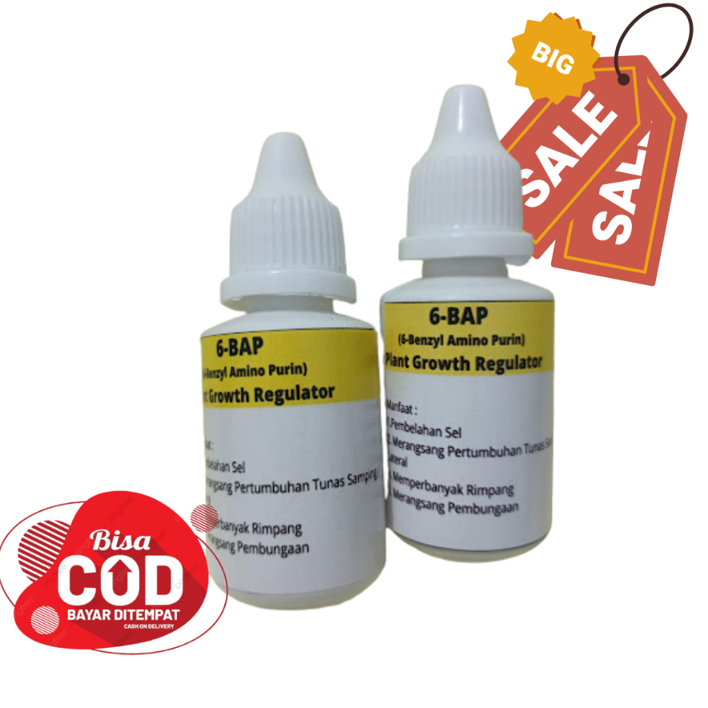 Jual Paket 2 Botol Hormon BAP | Hormon Pembungaan dan Penumbuh Tunas ...