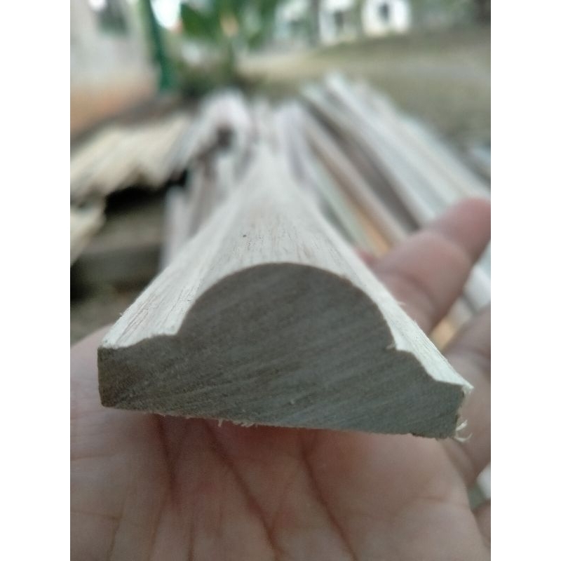 Jual MOULDING KAYU LEBAR 4 CM PANJANG 1,5 METER | Shopee Indonesia