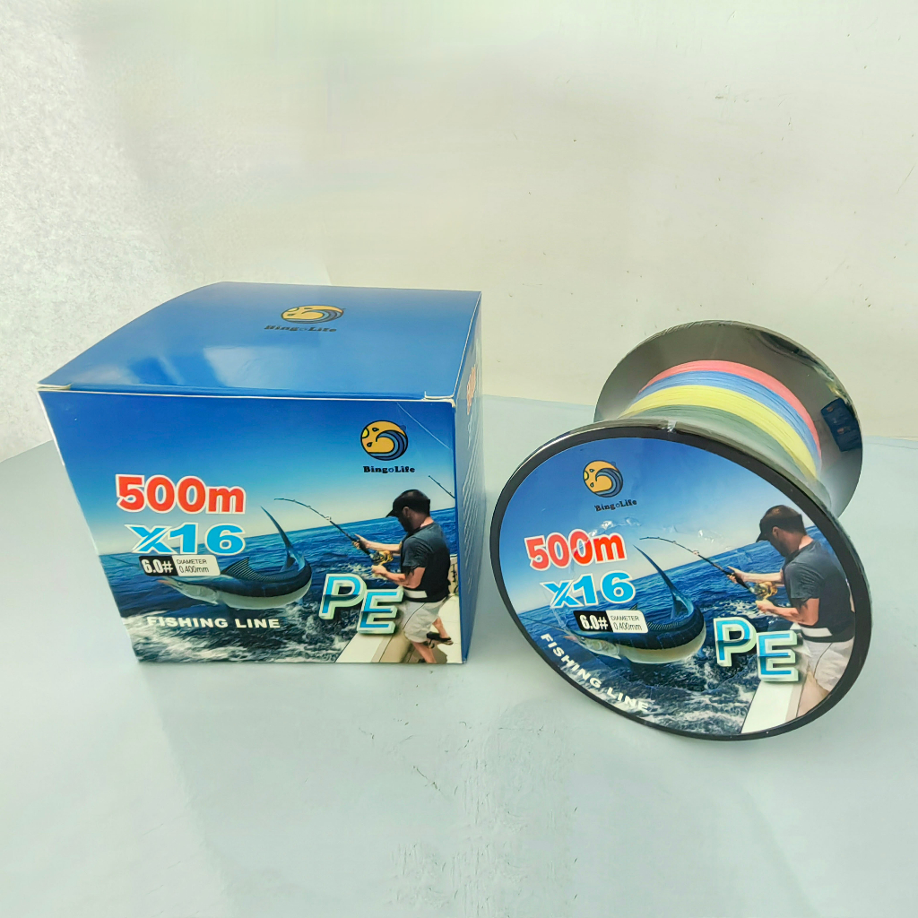Jual X12 X16 Senar Kepang 500 Meter Senar PE Lure Pancing Laut Jepang ...