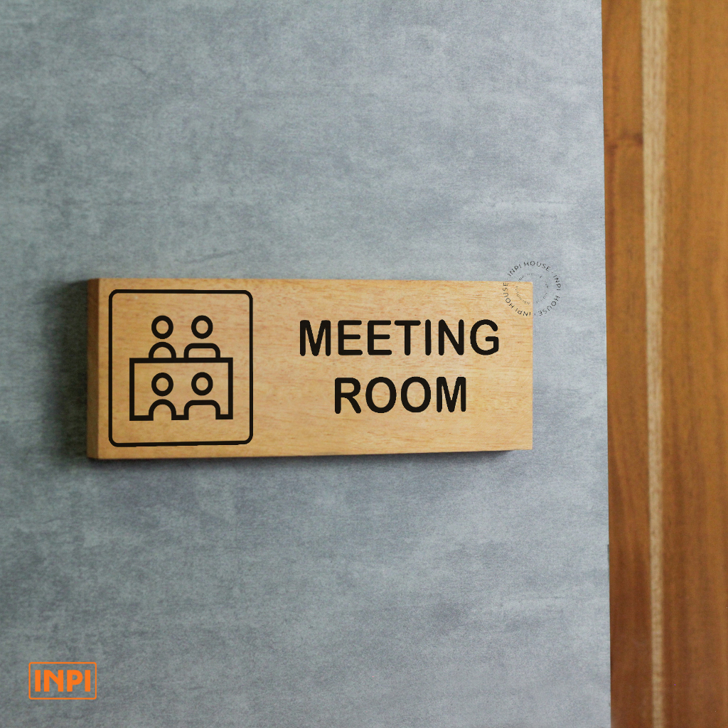 Jual sign system metting room - wall sign - meeting room - papan tanda ...
