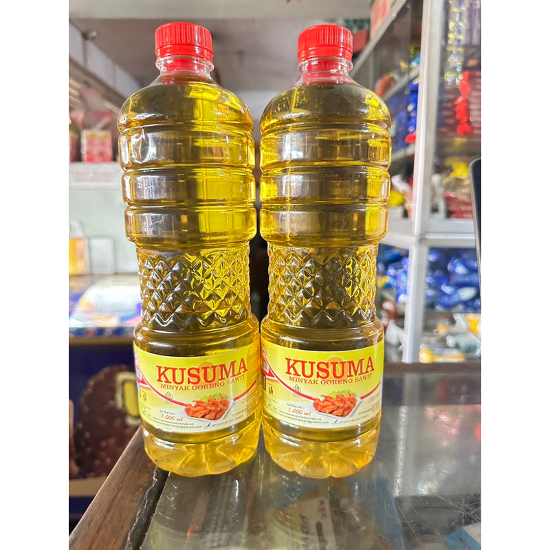 Jual MINYAK GORENG 1 LITER BOTOL KUSUMA | Shopee Indonesia