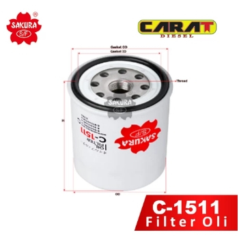 Jual Filter Oli Panther 2.5 C-1511 Sakura Panther Kapsul | Shopee Indonesia