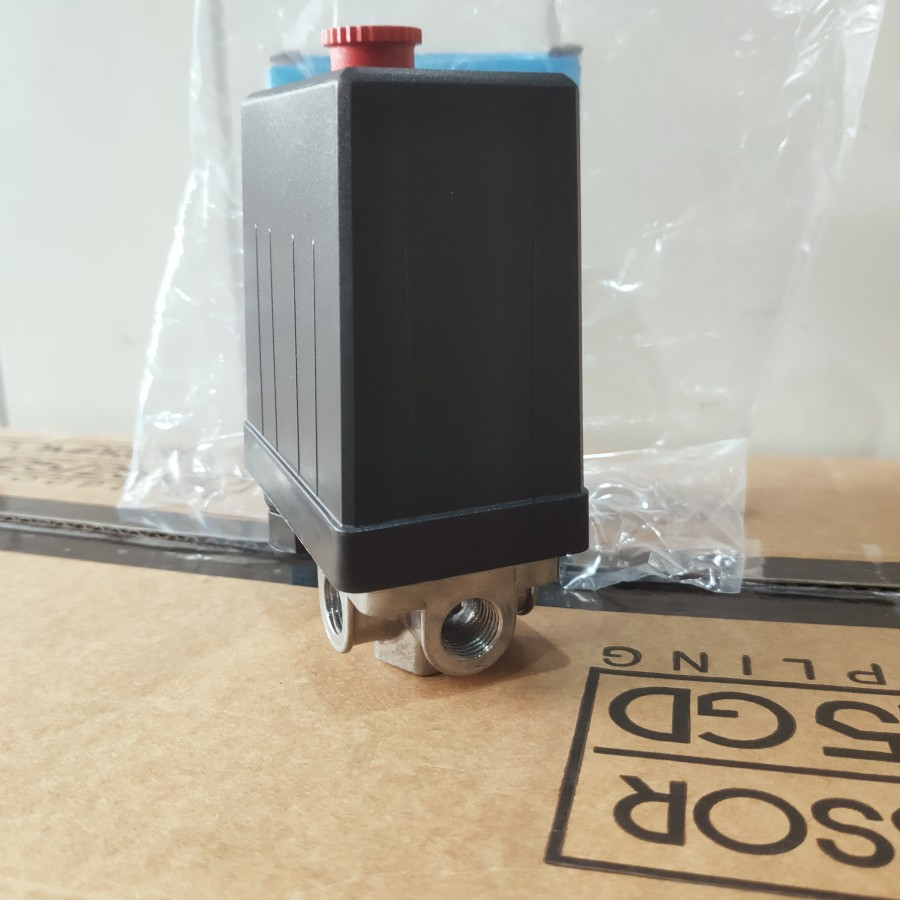 Jual Otomatis kompresor angin 4 lubang Pressure switch one push four ...