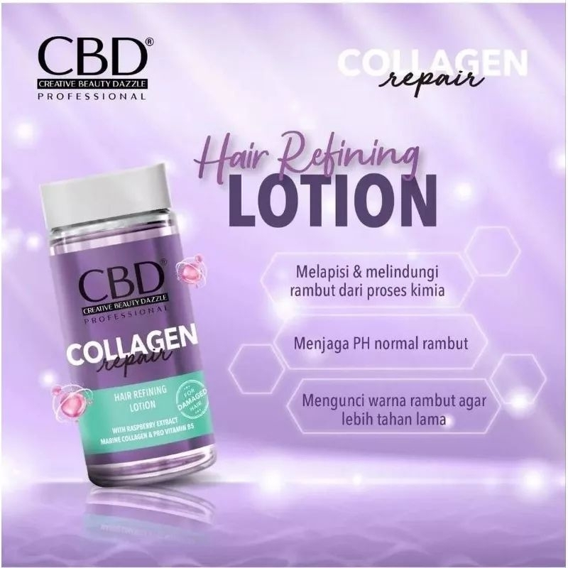 Jual CBD COLLAGEN REPAIR HAIR REFINING LOTION (3X10ML) | Shopee Indonesia