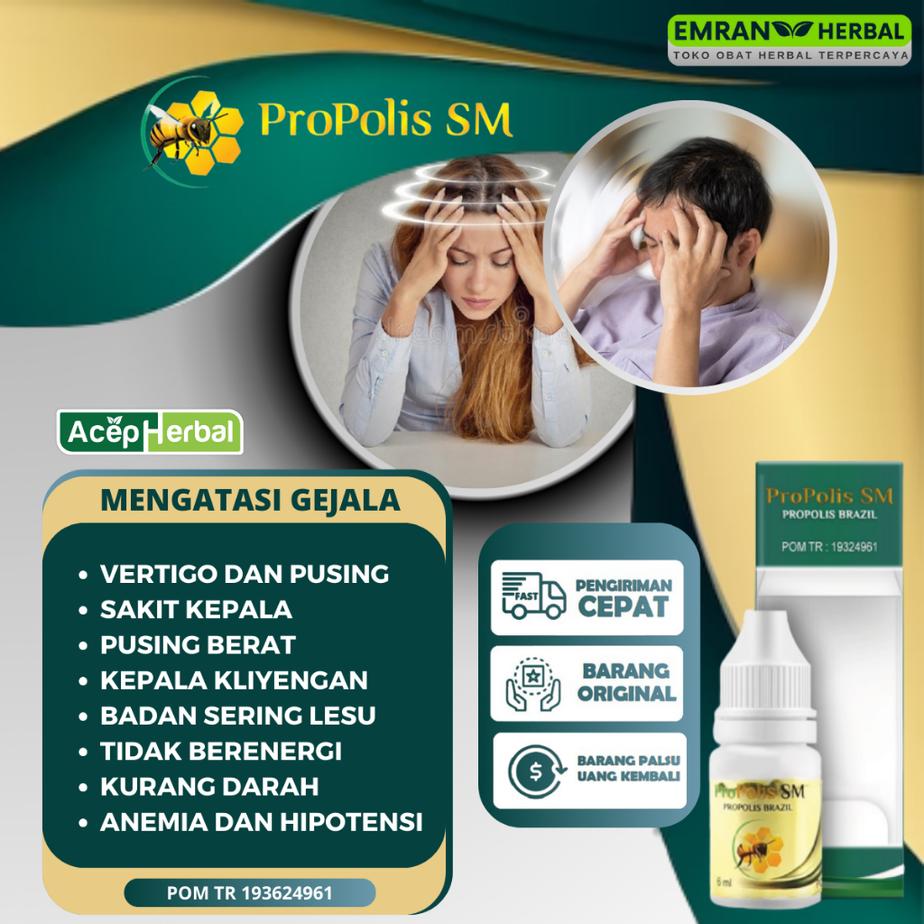 Jual Obat Vertigo, Pusing, Sakit Kepala, Pusing Berat, Kepala Kleyengan ...