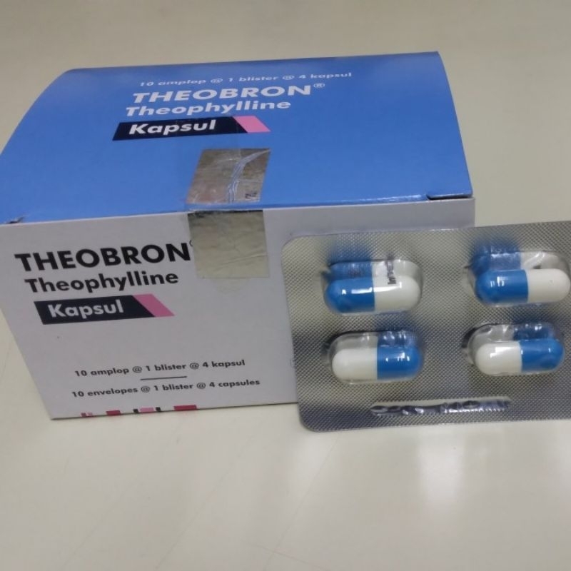 Jual theobron strip isi 4 tablet / obat asma / obat sesak / asmasolon ...