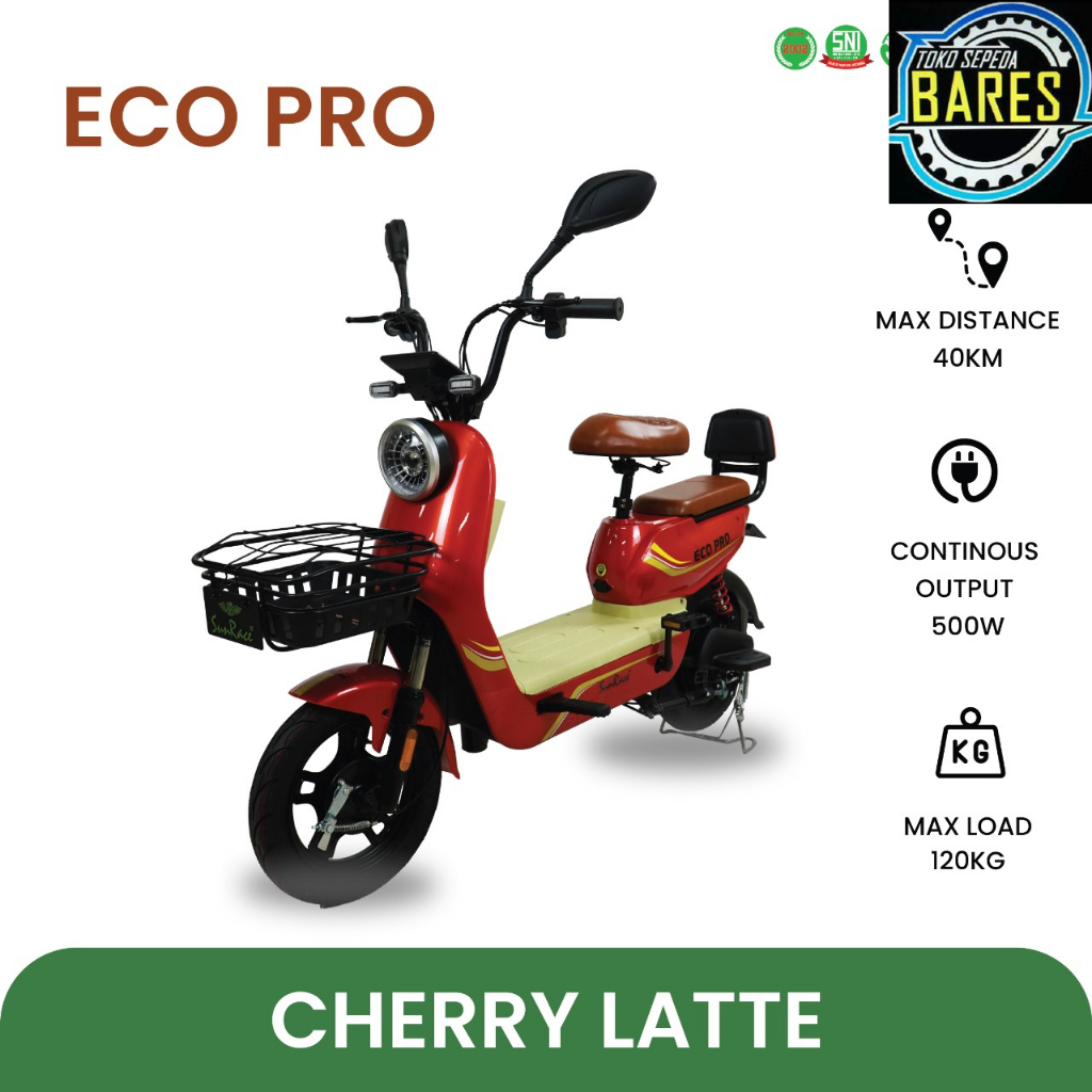 Jual Sepeda Listrik SunRace Excellent Neo / ECO / Lux Style Pro 12AH ...