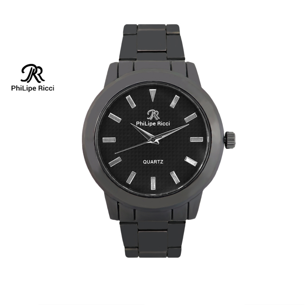 Jual PhiLipe Ricci Jam Tangan Pria Analog Strap Rantai Besi Stainless ...