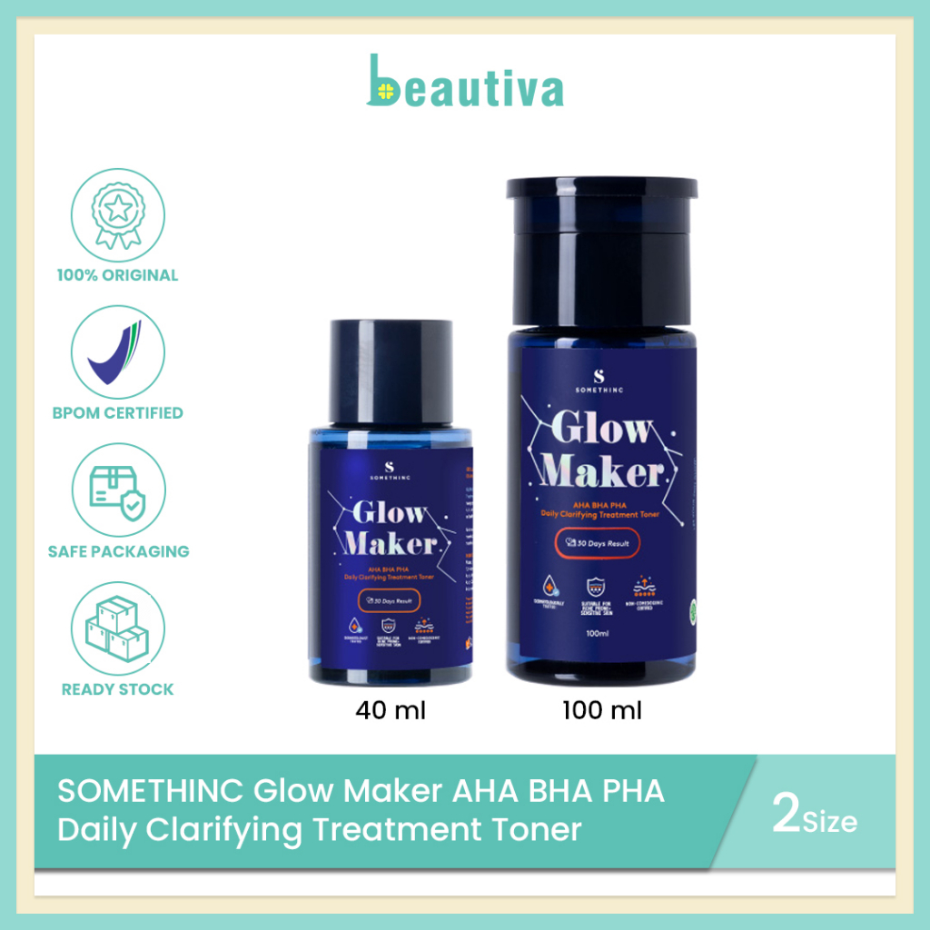 Jual Somethinc Glow Maker AHA BHA PHA Daily Clarifying Treatment Toner ...