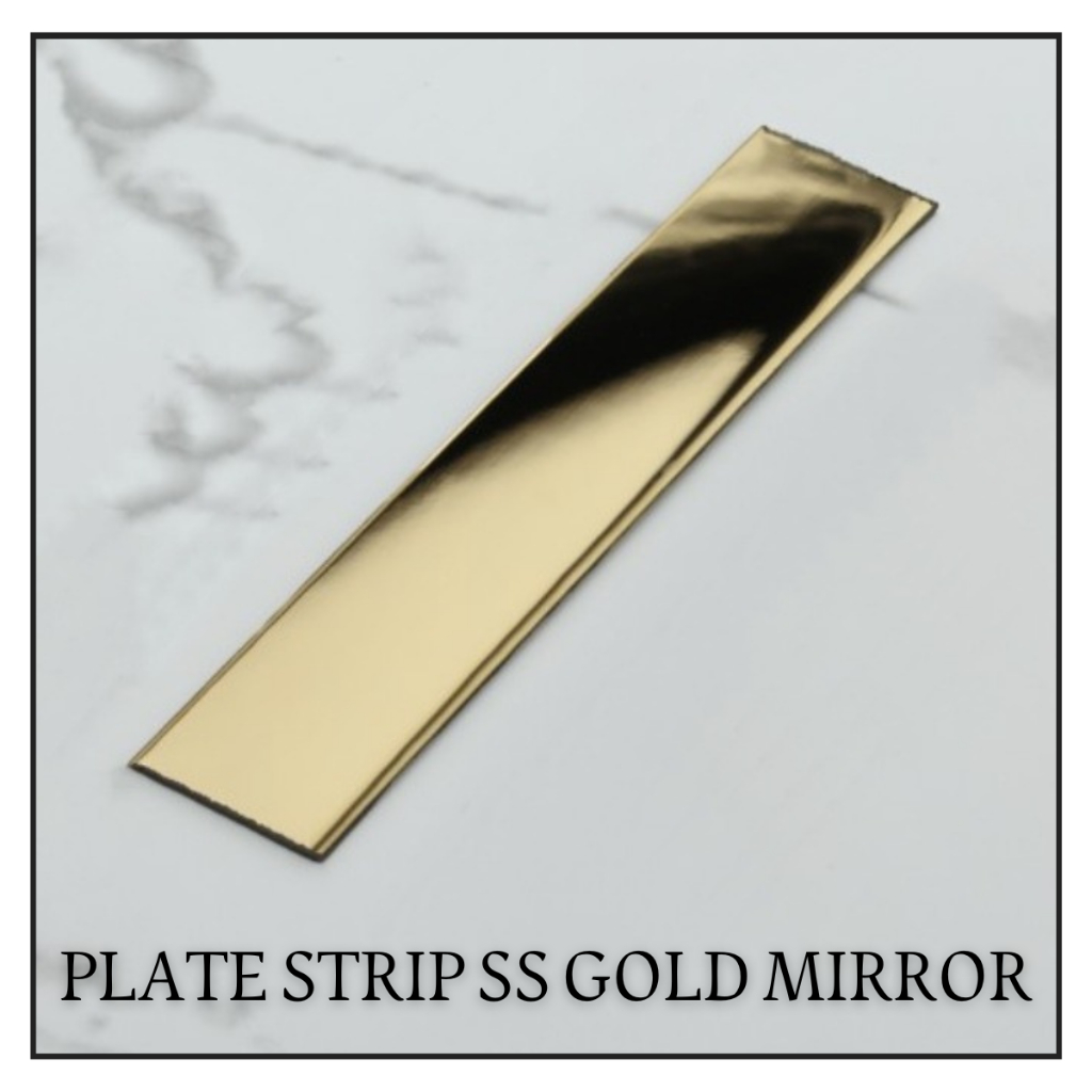 Jual LIS STAINLESS GOLD MIRROR | Shopee Indonesia