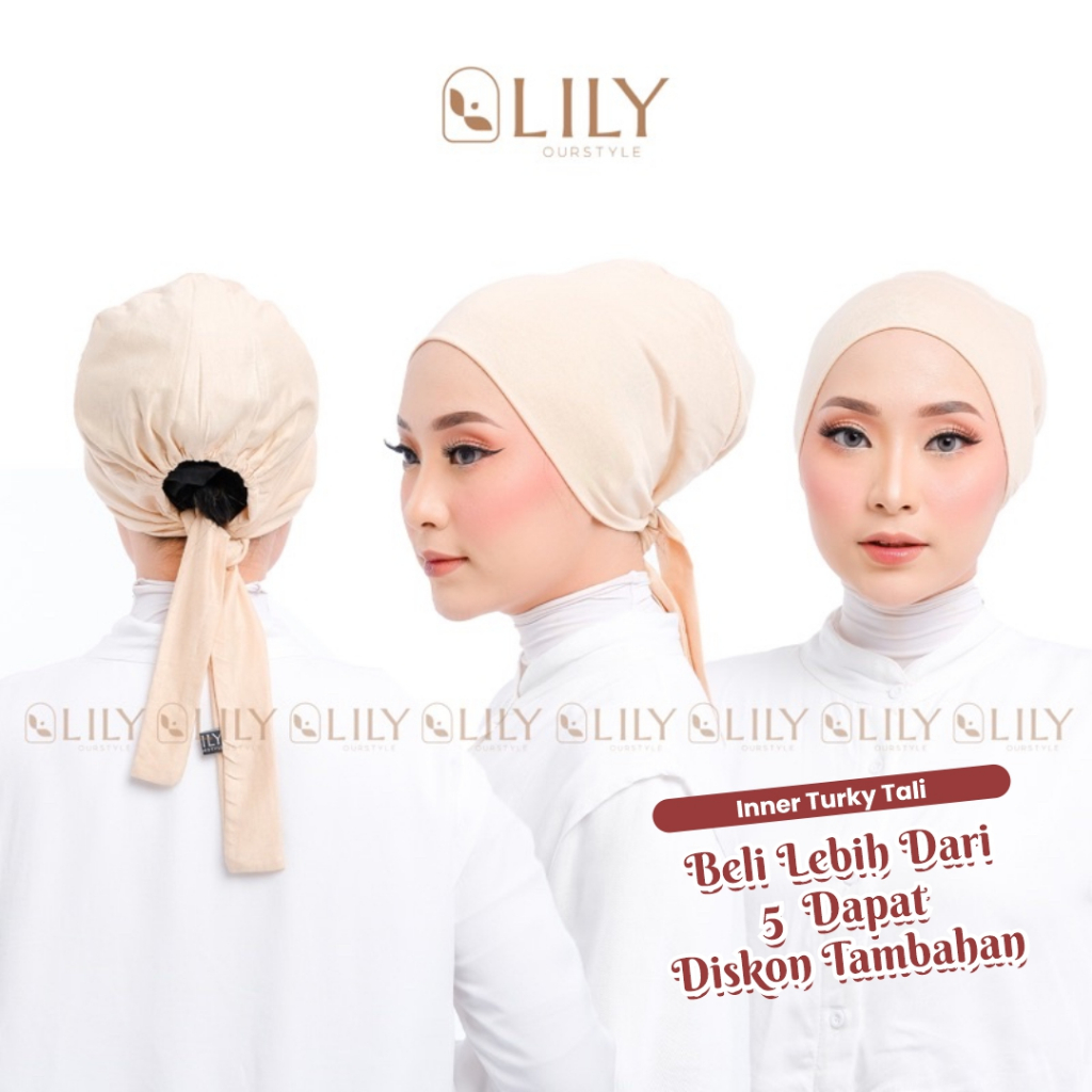 Jual Lilyourstyle - Inner Turky Tali | Inner Hijab Lily | Shopee Indonesia