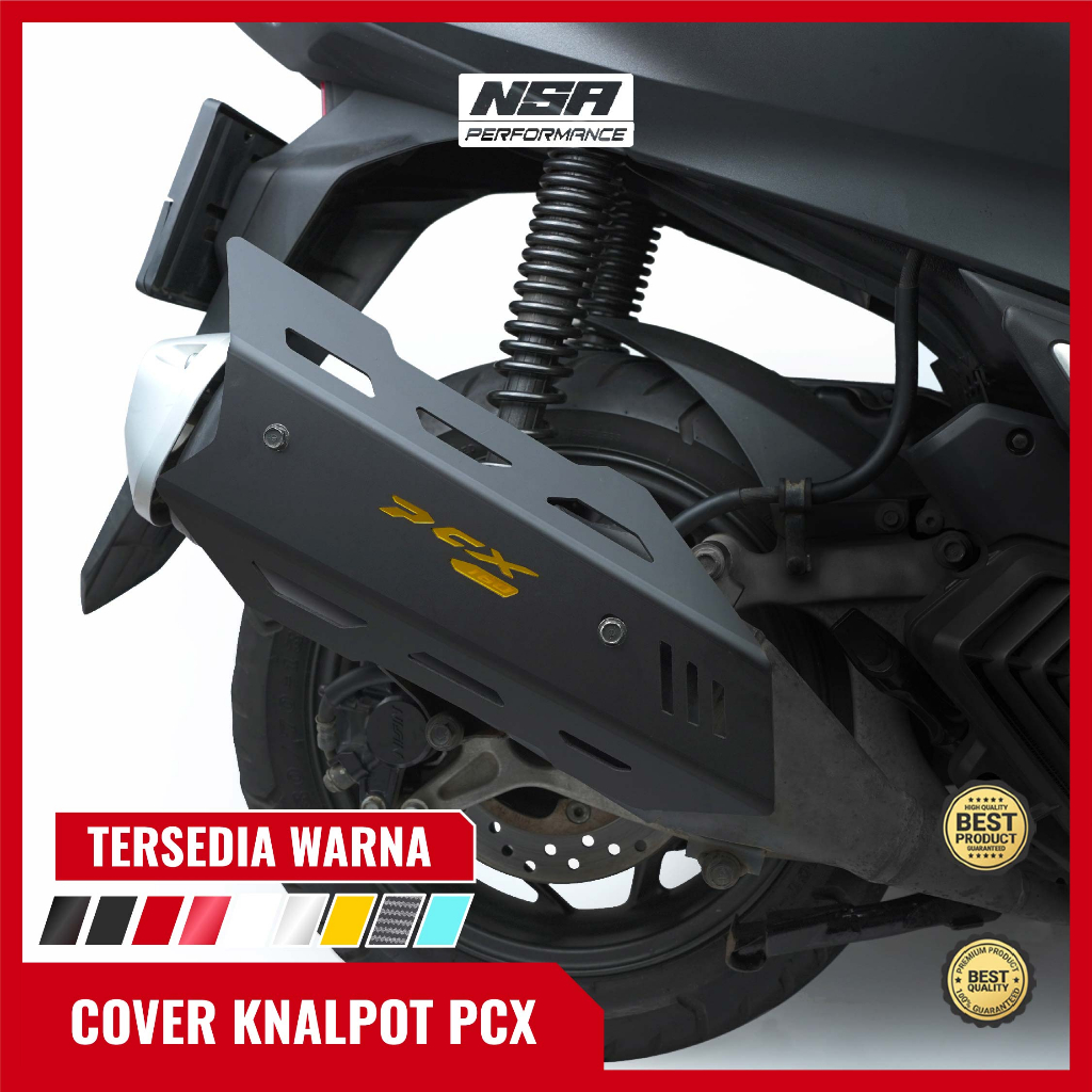 Jual NSA COVER KNALPOT PCX 160 Muffler Tutup Knalpot PCX 160 AKSESORIS MOTOR HONDA PCX 160 NSA ...
